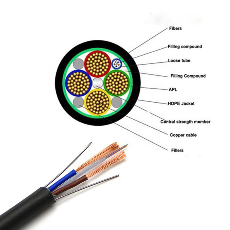 Photoelectric hybrid cable - HANXIN FIBER CABLE